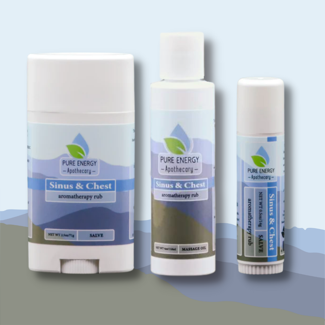 Sinus & Chest Aromatherapy Rub – Pure Energy Apothecary