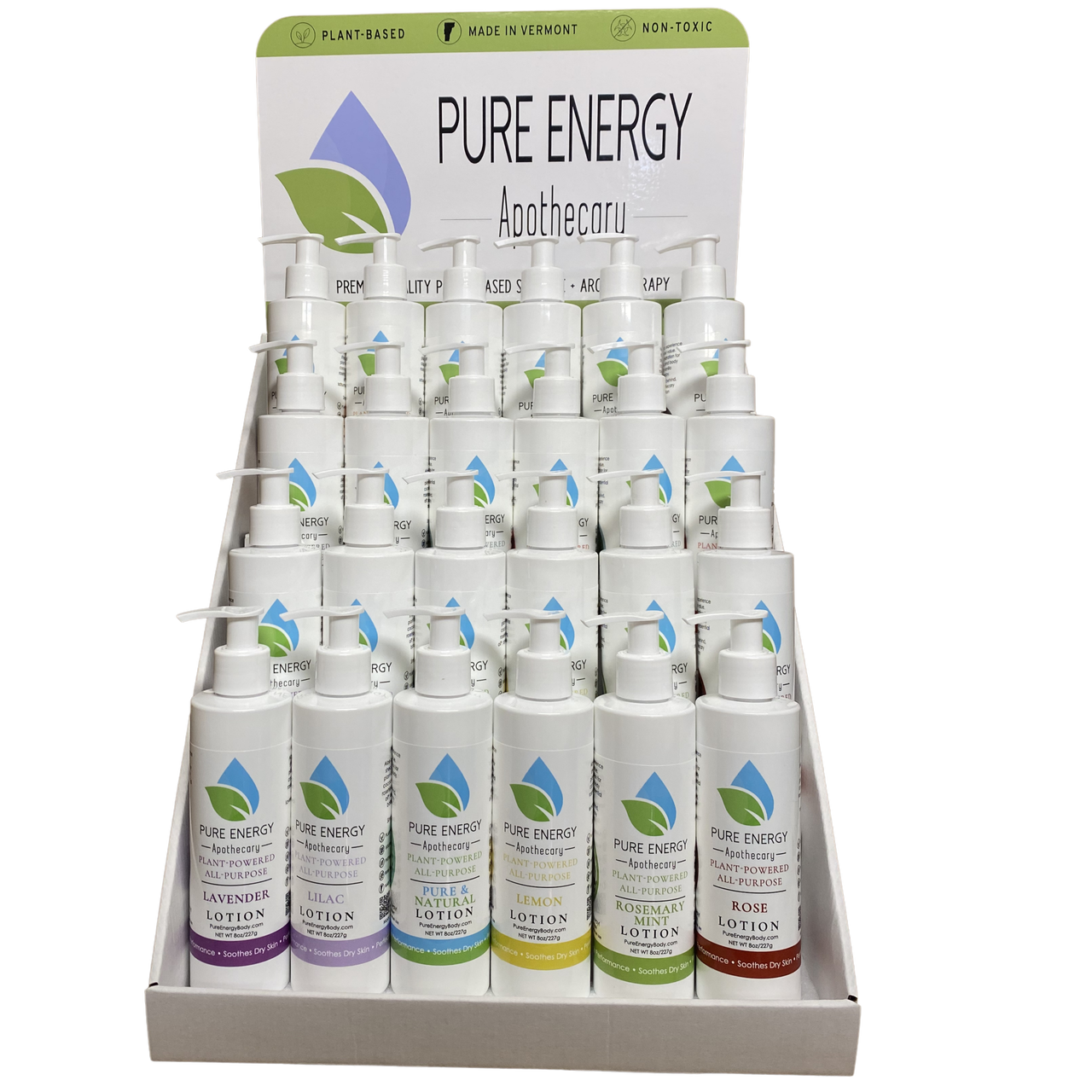 Moisturizing Lotion Display – Pure Energy Apothecary